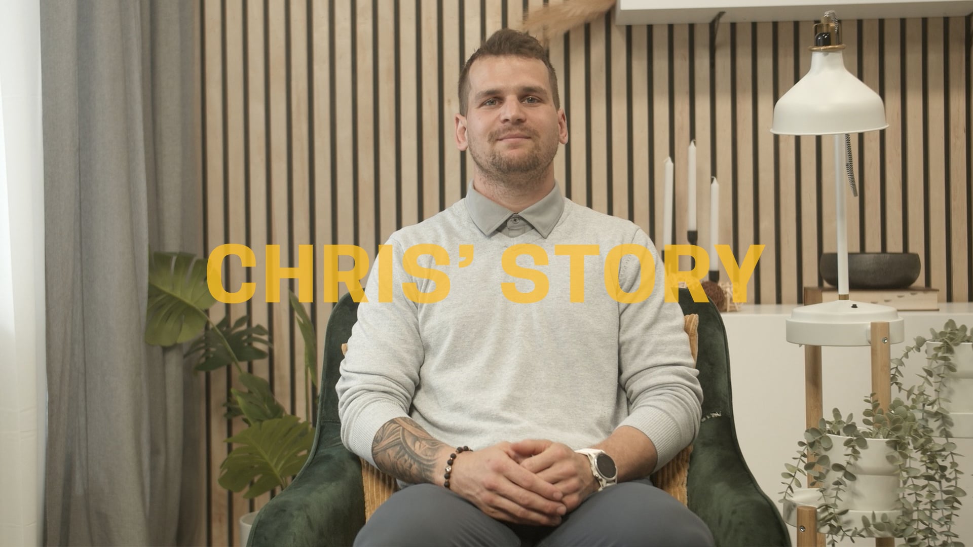 Chris' Story + Baptism on Vimeo