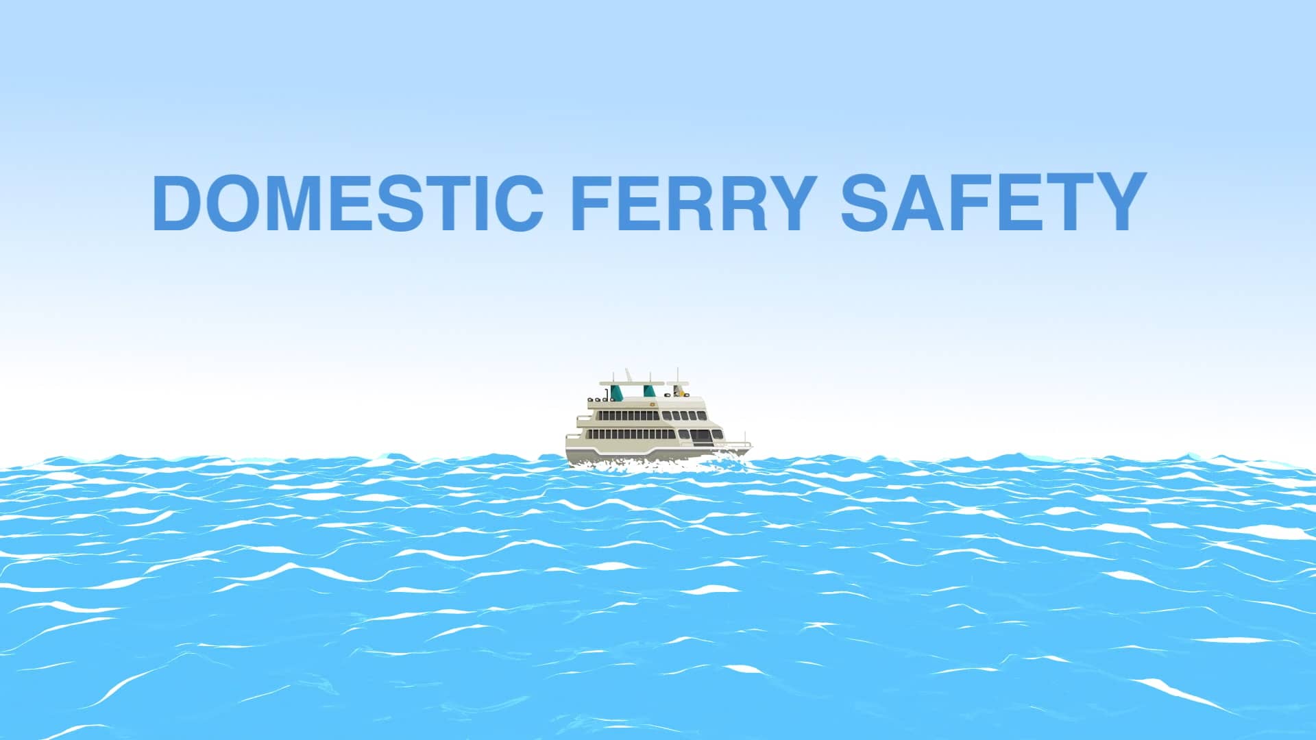 IMO and Domestic Ferry Safety on Vimeo