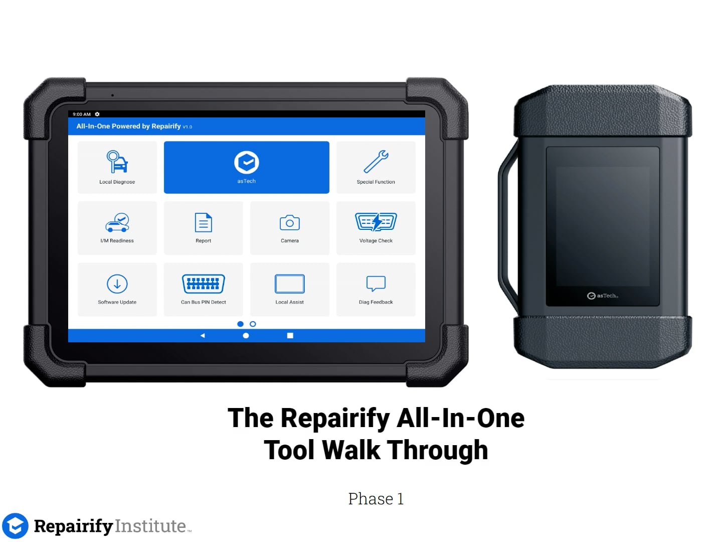 Repairify's all-new, All-in-One Device Walkthrough on Vimeo