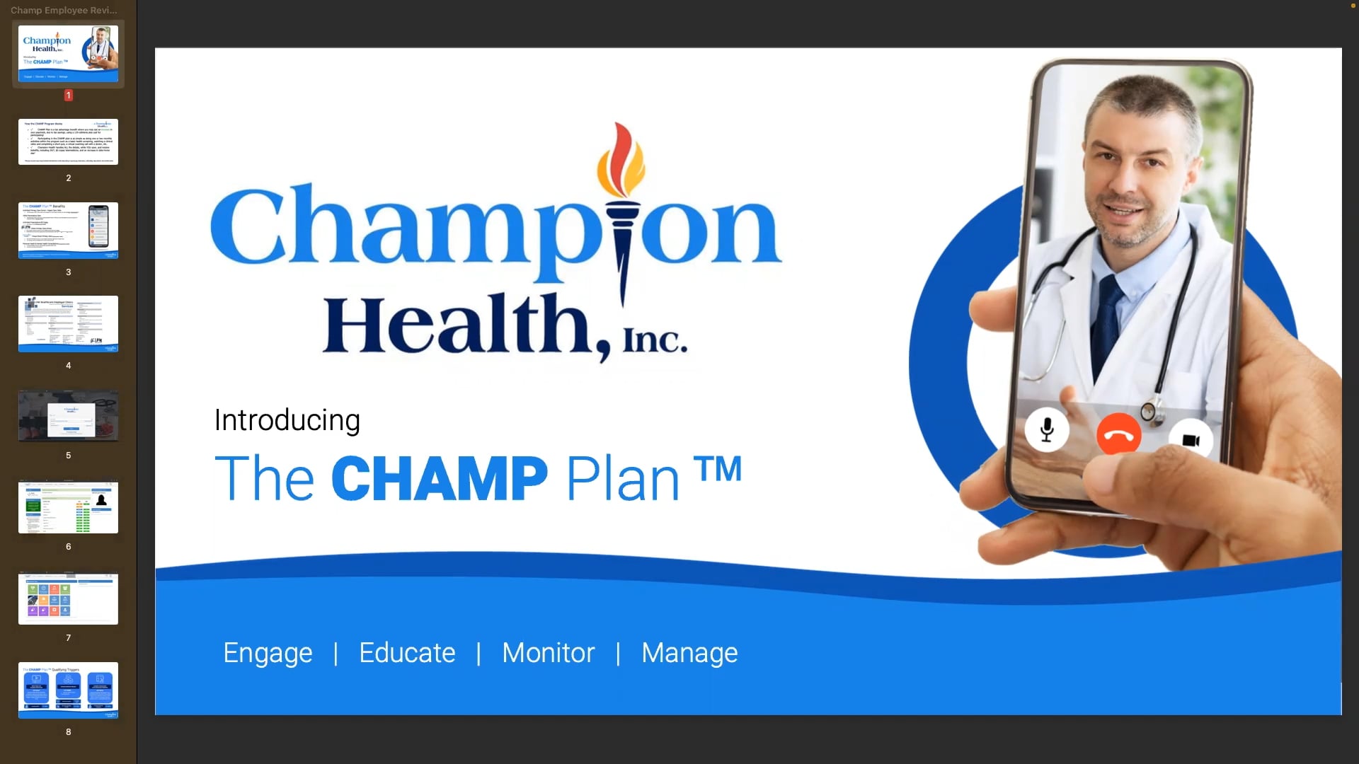 Champion Health Employee Benefits on Vimeo