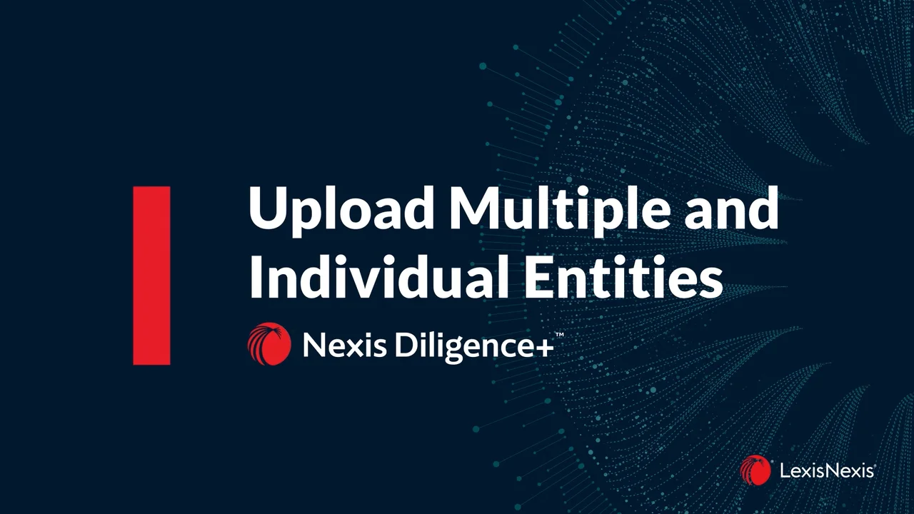 Nexis Diligence+ Entity View - Nexis Diligence+ Entity View Upload ... Nexis Diligence+ Entity View - Nexis Diligence+ Entity View Upload ...