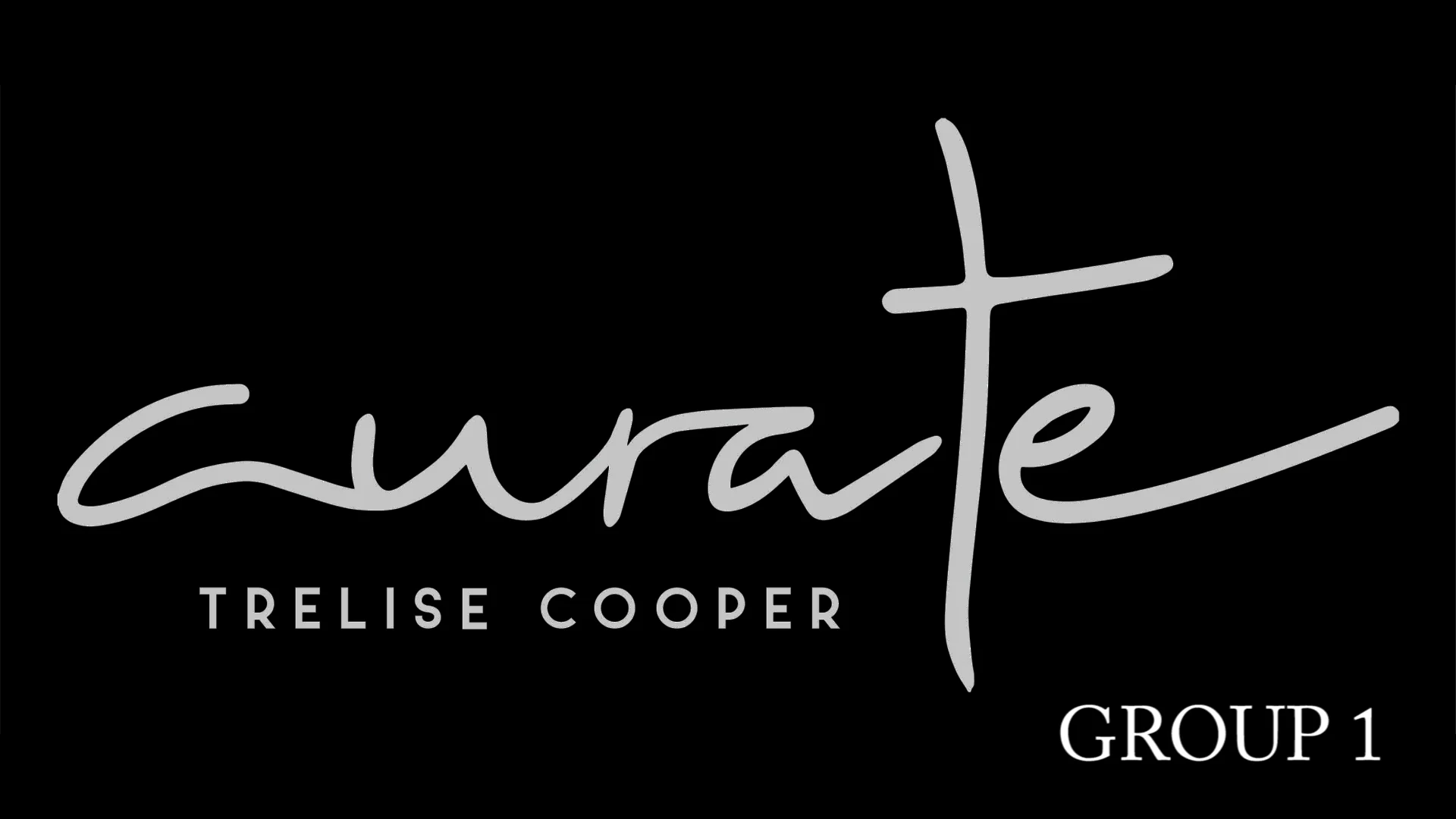 CURATE GROUP 1 on Vimeo