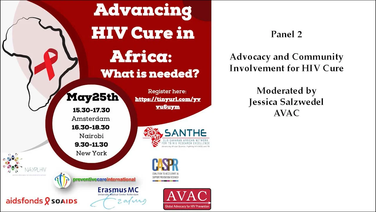 Advancing HIV Cure in Africa - Panel 2: Advocacy and Community ...