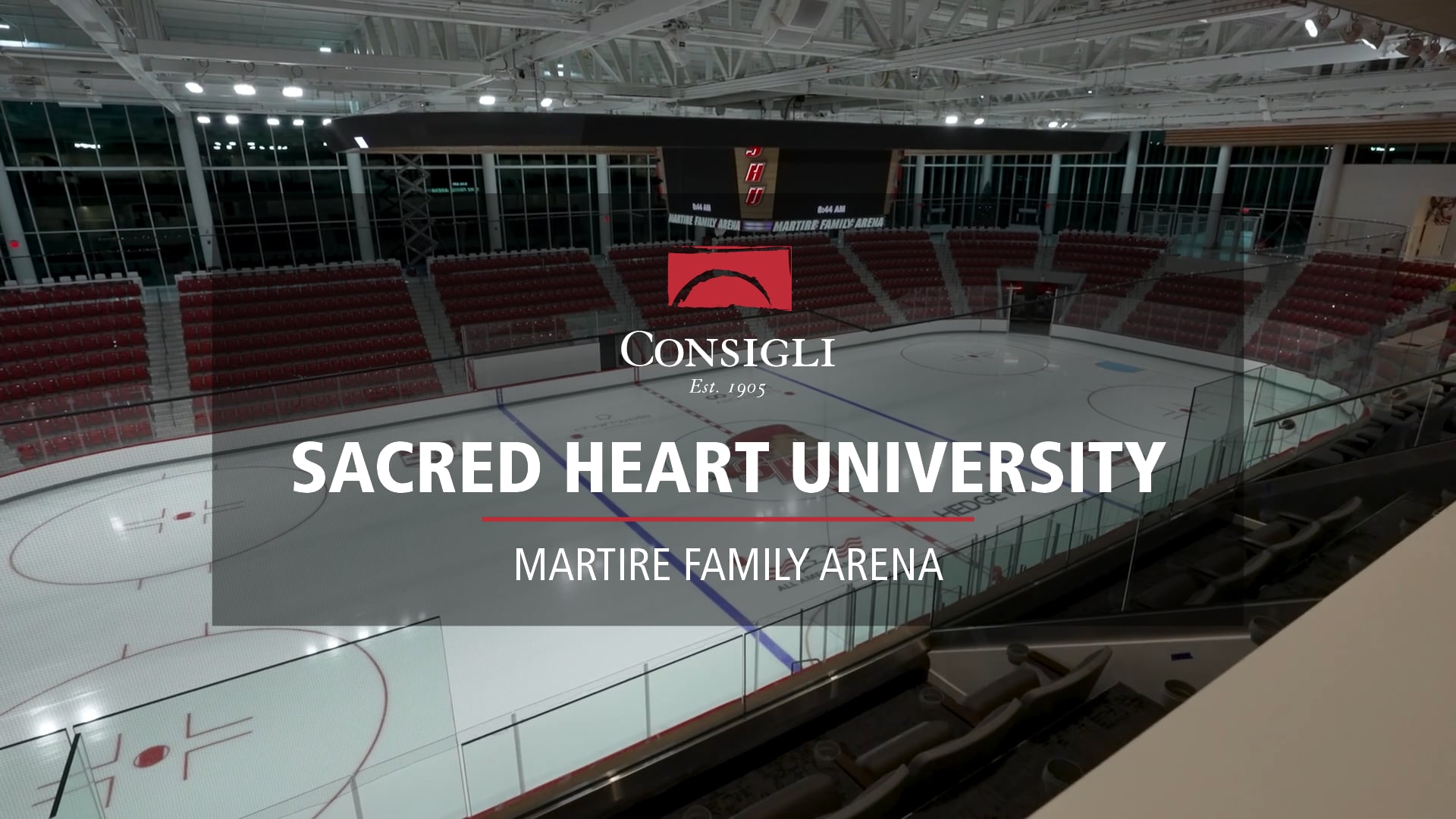 Sacred Heart University, Martire Family Arena on Vimeo