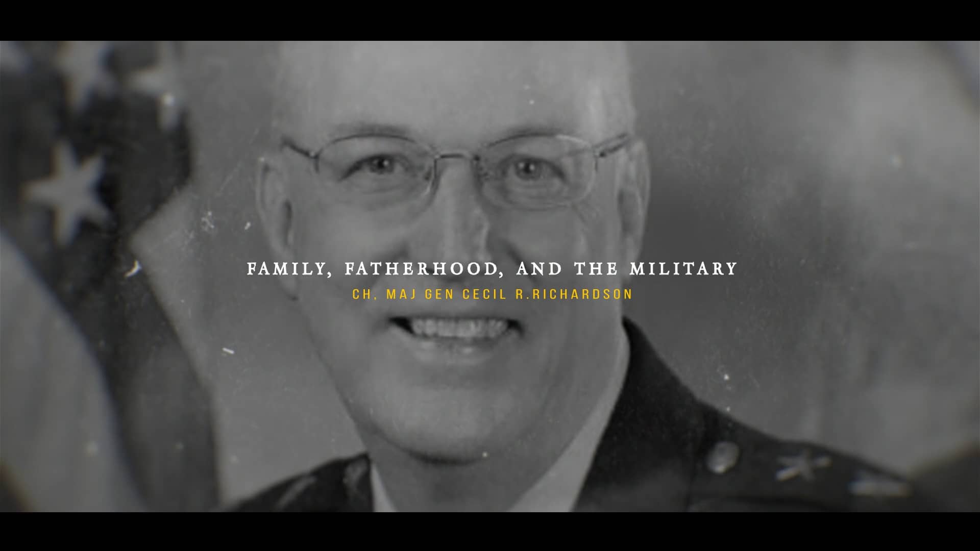 Ch, Maj Gen Cecil R. Richardson: Family, Fatherhood, and the Military ...