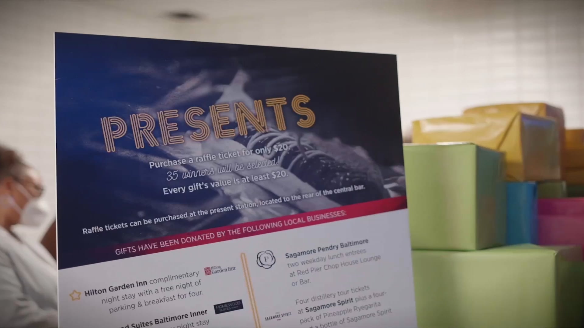 present raffle on Vimeo