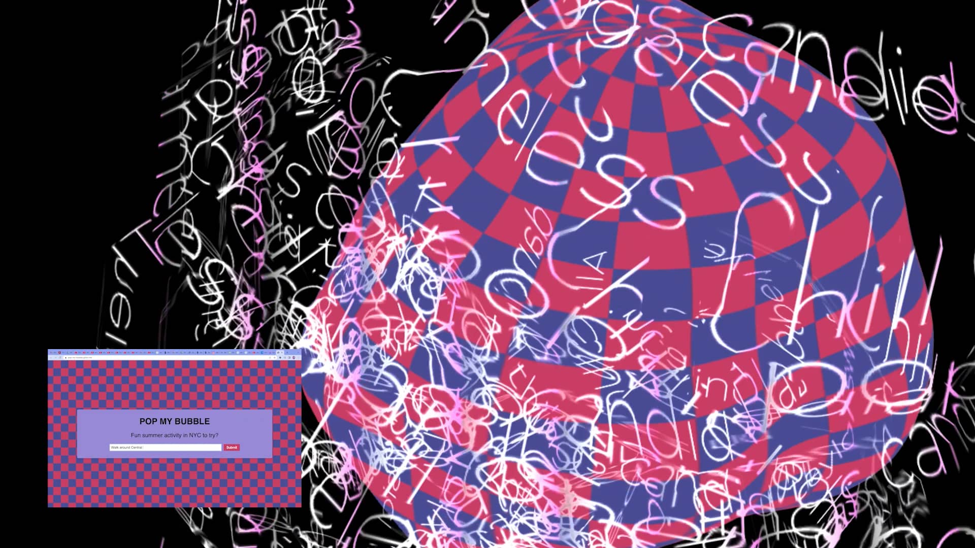 Website | POP MY BUBBLE on Vimeo