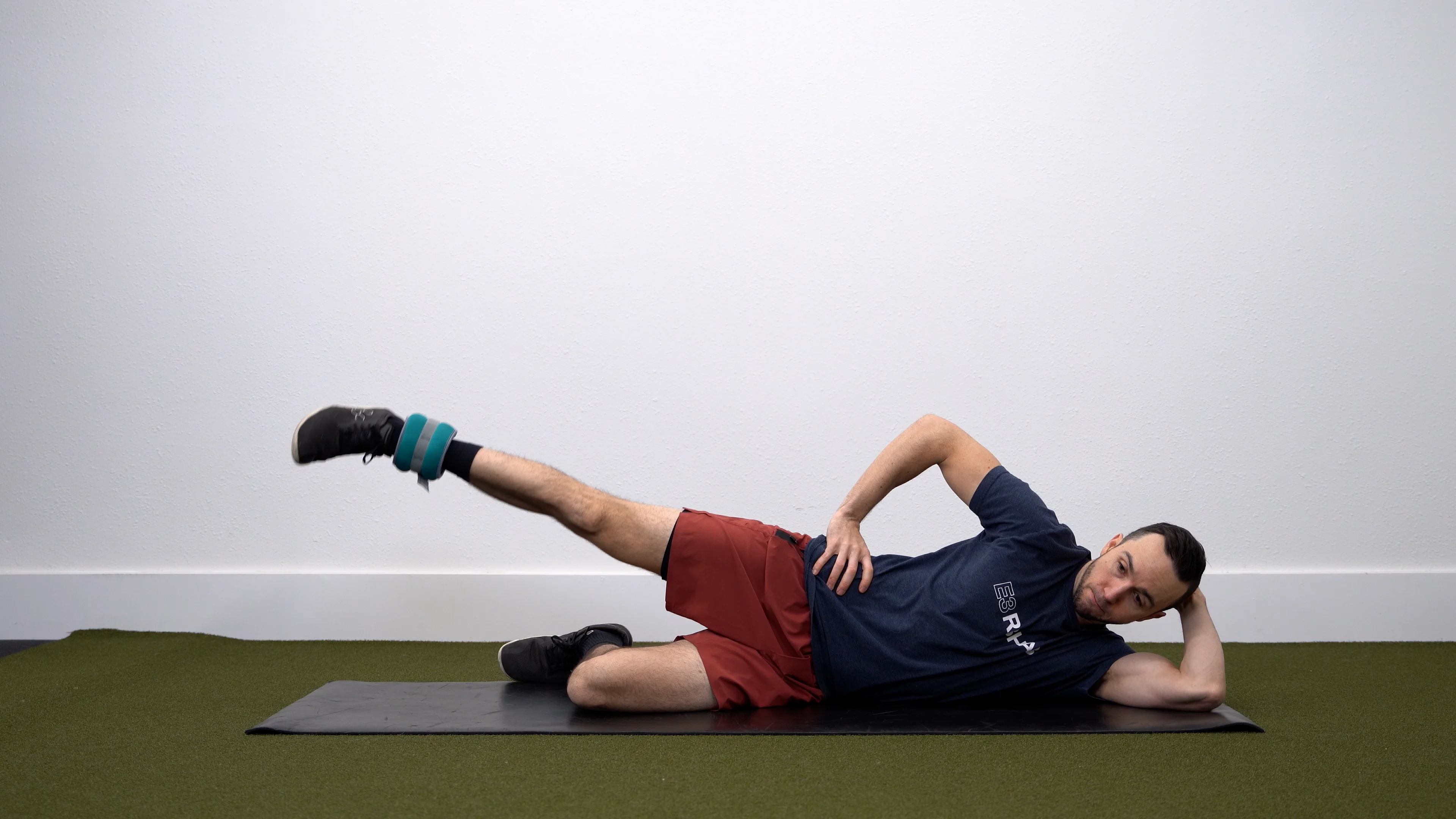 Side Lying Hip Abduction - Weight (Demo)