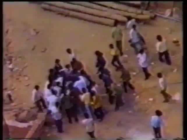 Tiananmen Square June 4, 1989 - a violent mob under the pretext of democracy attacked and killed ...