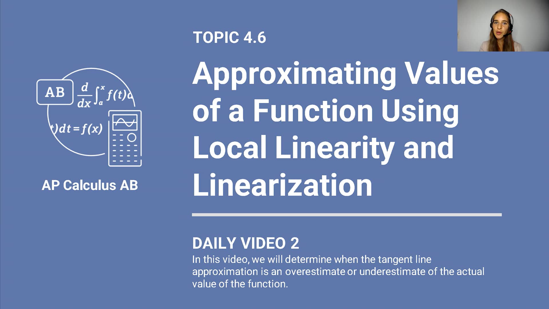 AP Calculus AB Unit 4_6_2 on Vimeo