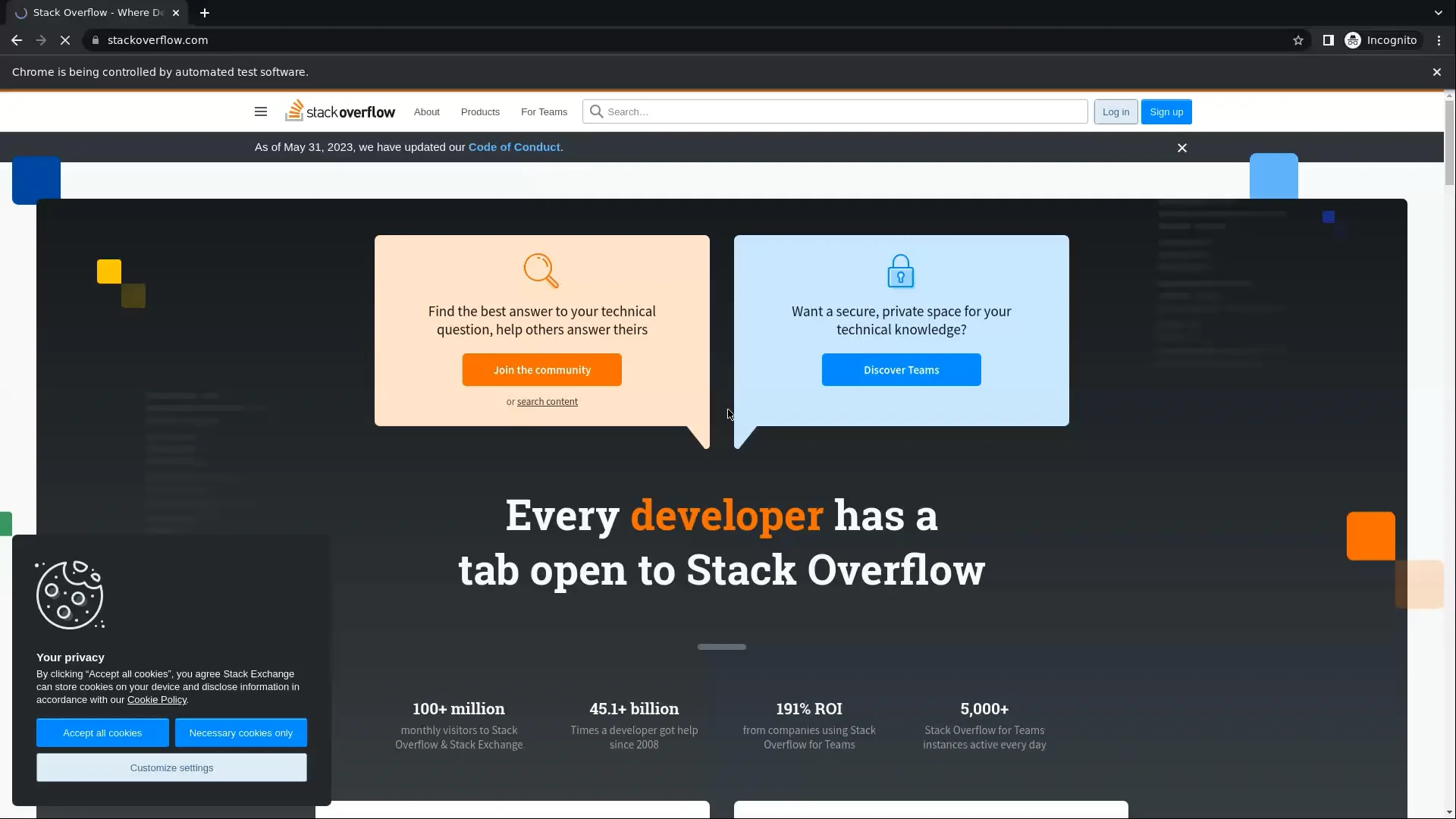 stackoverflow on Vimeo