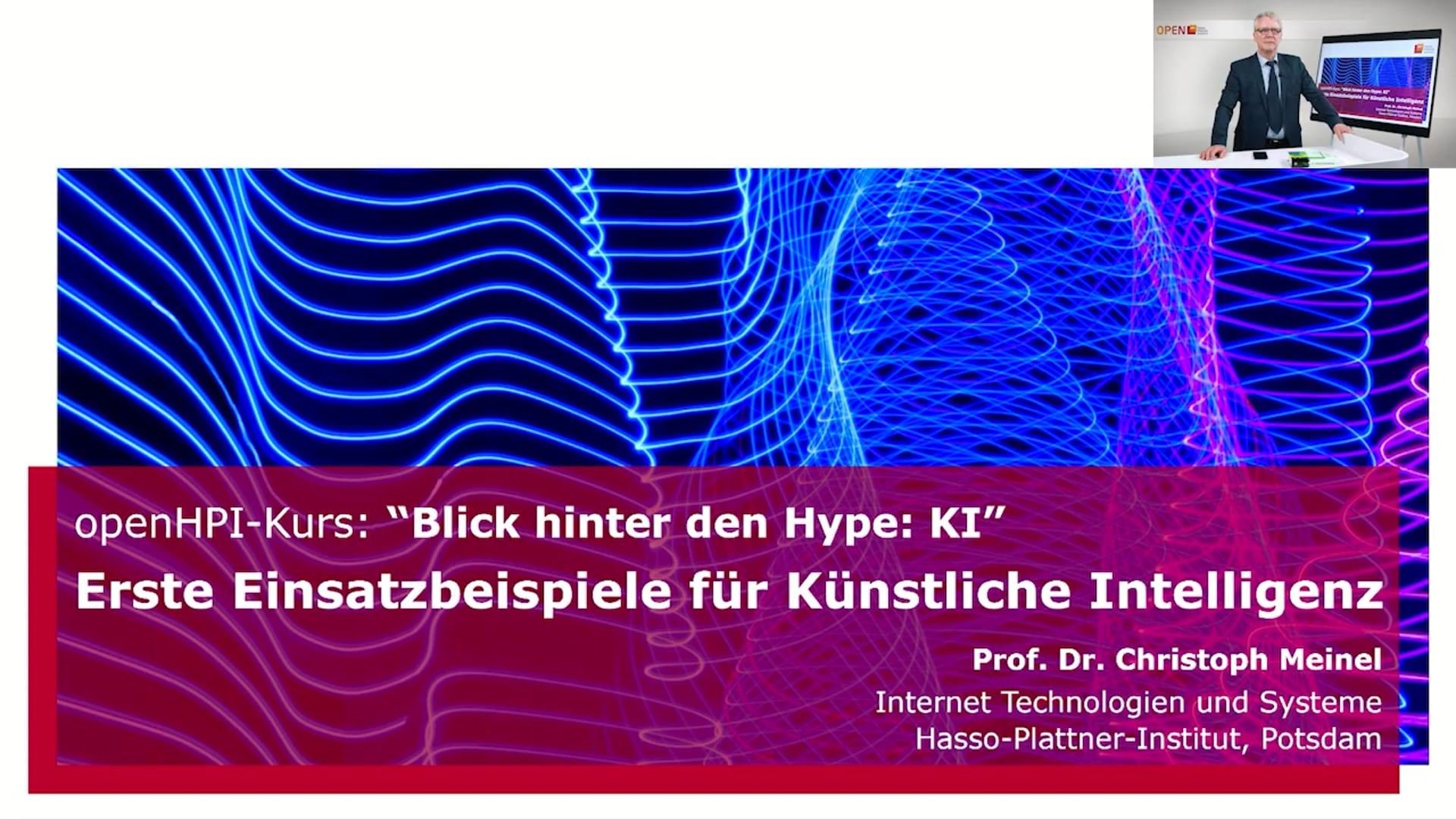 3.3a Erste Einsatzbeispiele für Künstliche Intelligenz | Blick hinter