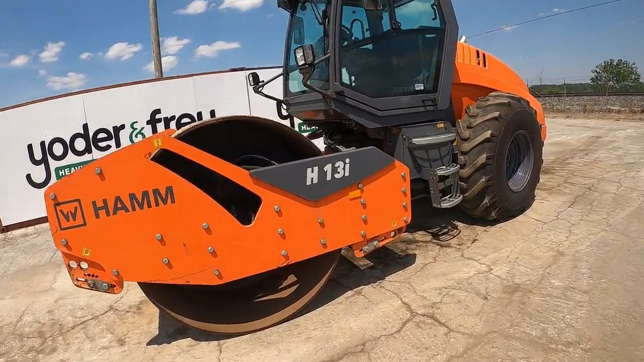 Hamm H13i Single Drum Vibrating Roller - Y&F - Ohio June 23 on Vimeo