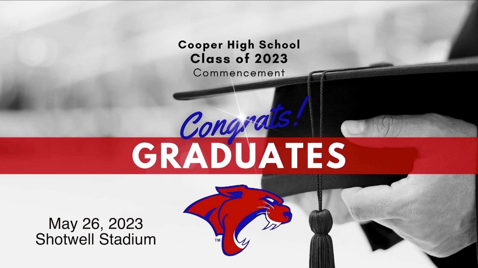 Cooper High School - 2023 Cooper High School Graduation Ceremony on Vimeo