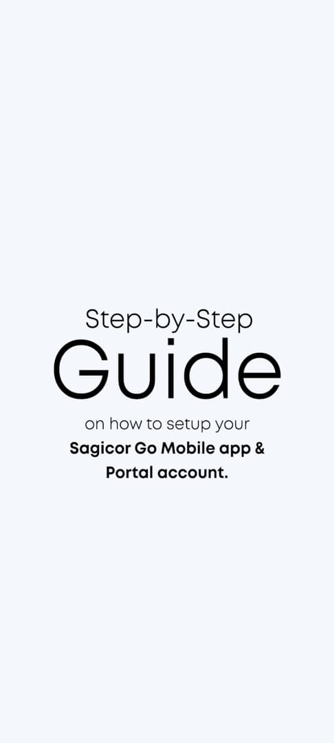 Setup Guide to creating an account on the Sagicor GO mobile app on Vimeo