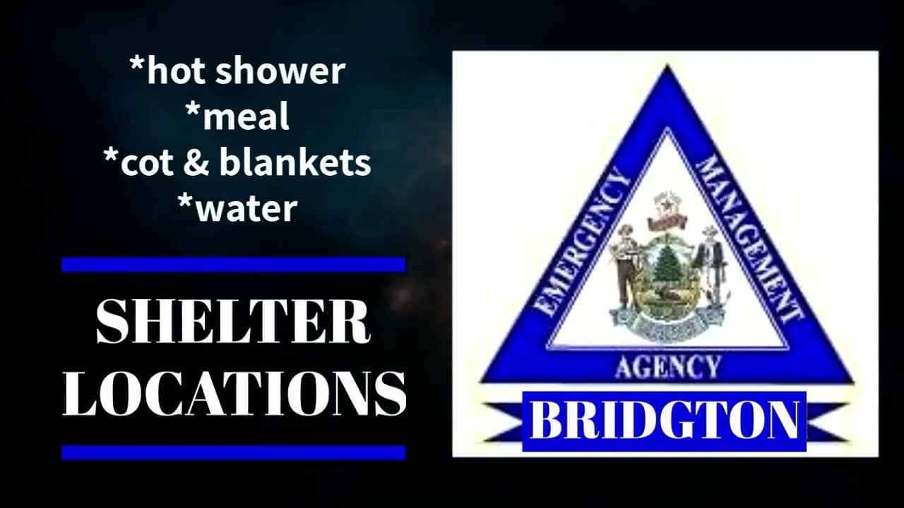 Bridgton's EMA - Shelter Locations on Vimeo