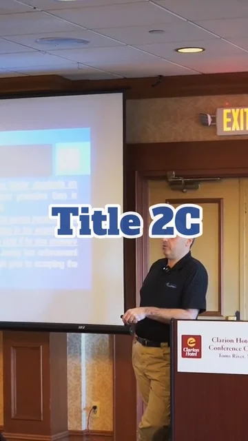 NJ Title 2C Course on Vimeo