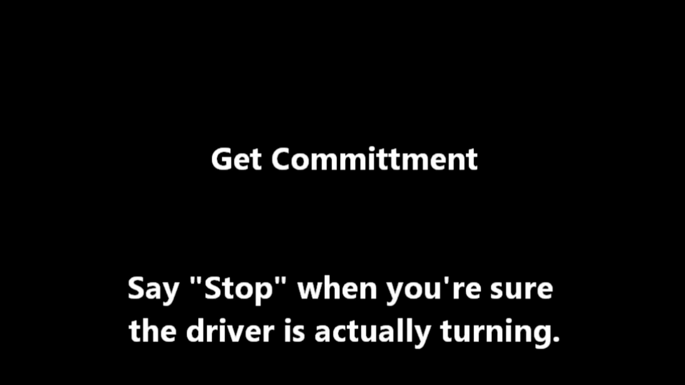 Get Commitment