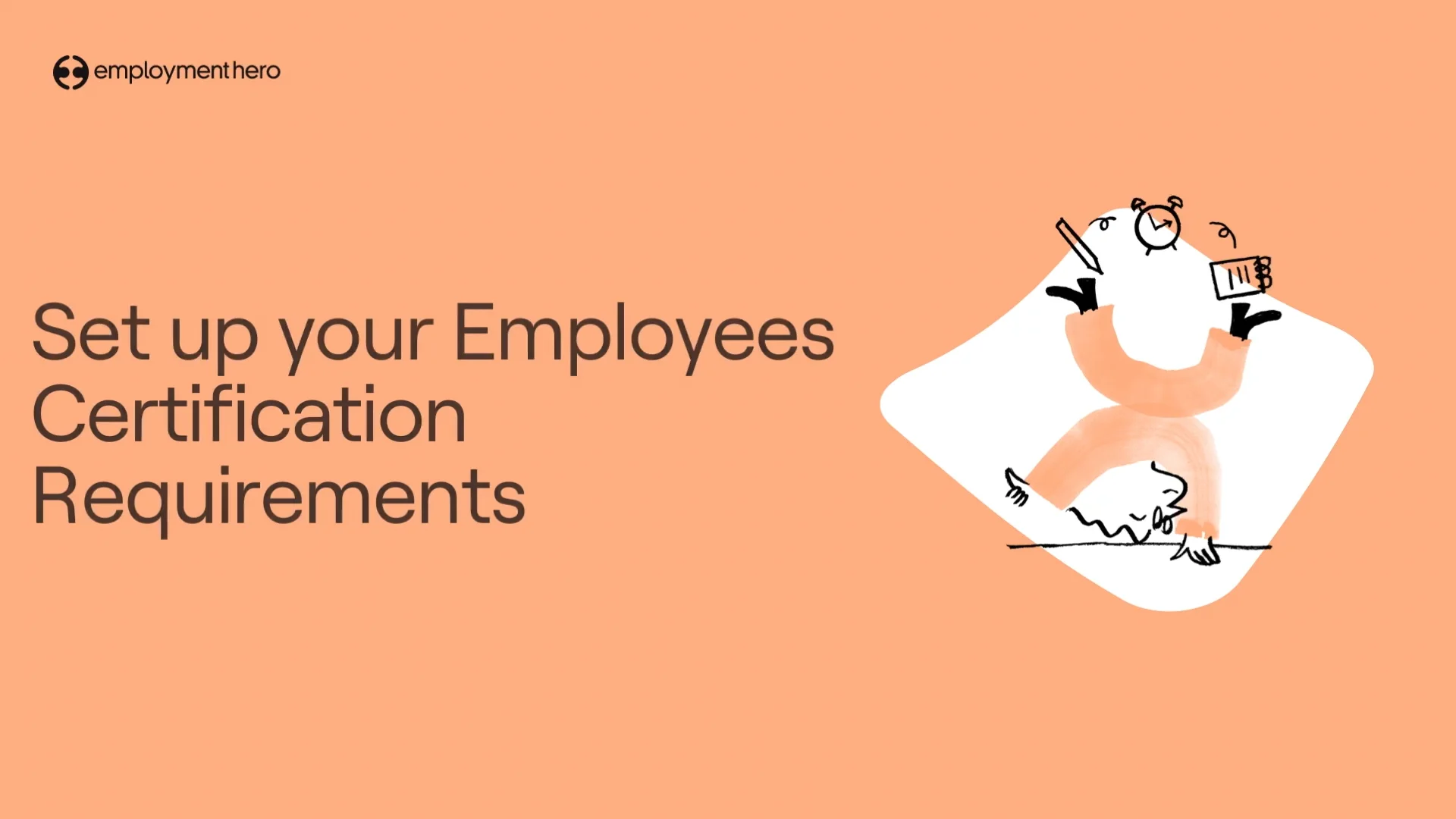 Set up your Employees Certification Requirements
