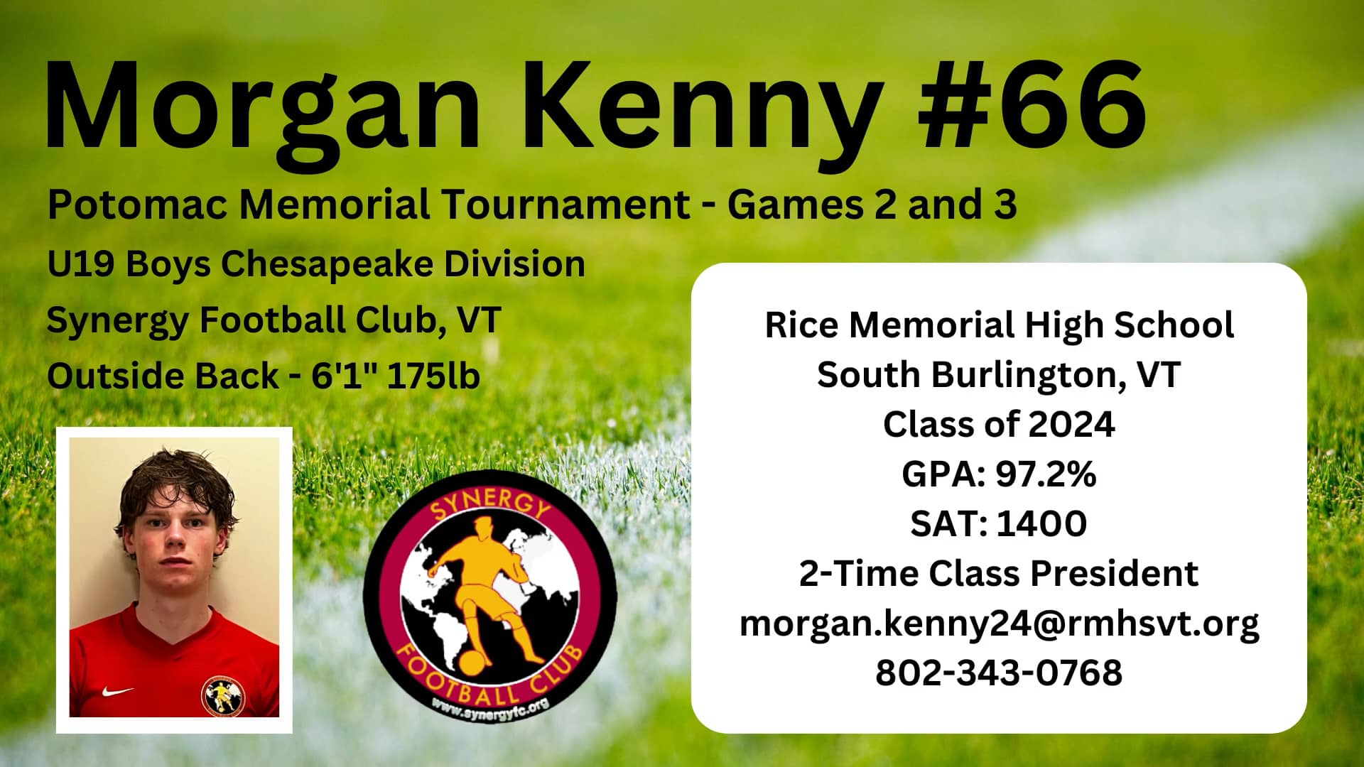 Morgan Kenny Potomac Tournament May 2023 on Vimeo