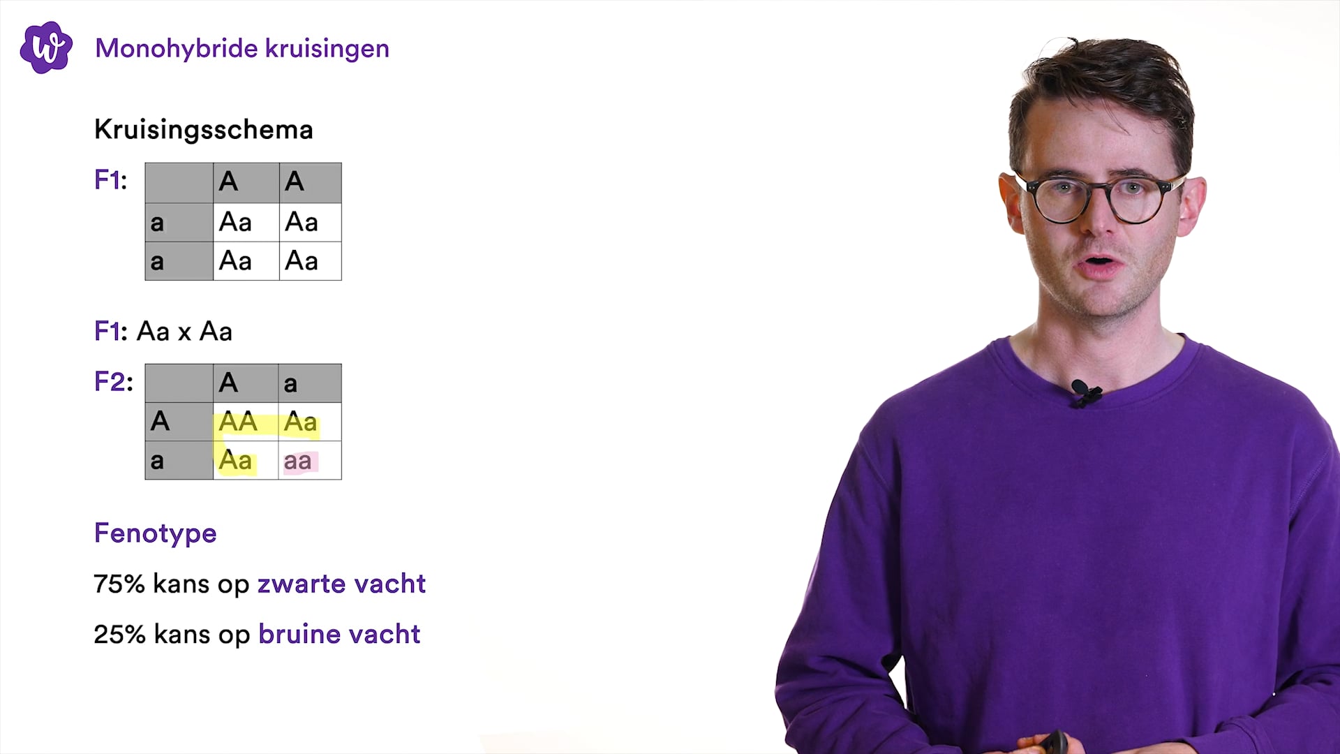 Oefen met Genetica uit Biologie voor jou / bvj – 4 vwo – 7 | StudyGo