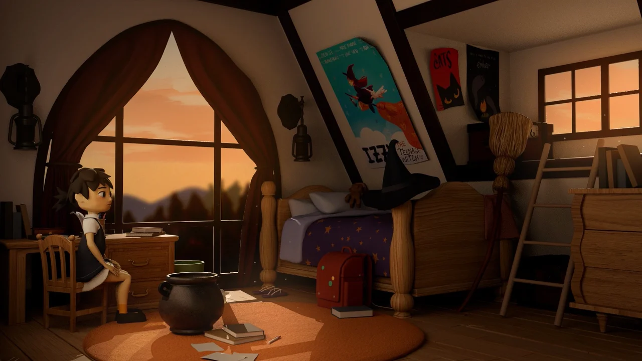 Ruka's Dorm in Brown University Animation on Vimeo