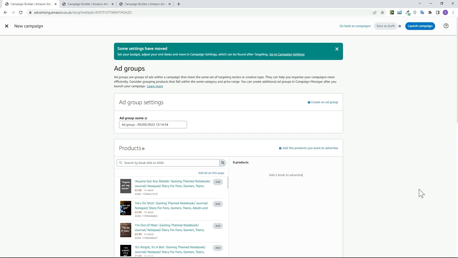 Setting Up Initial Ads on Vimeo