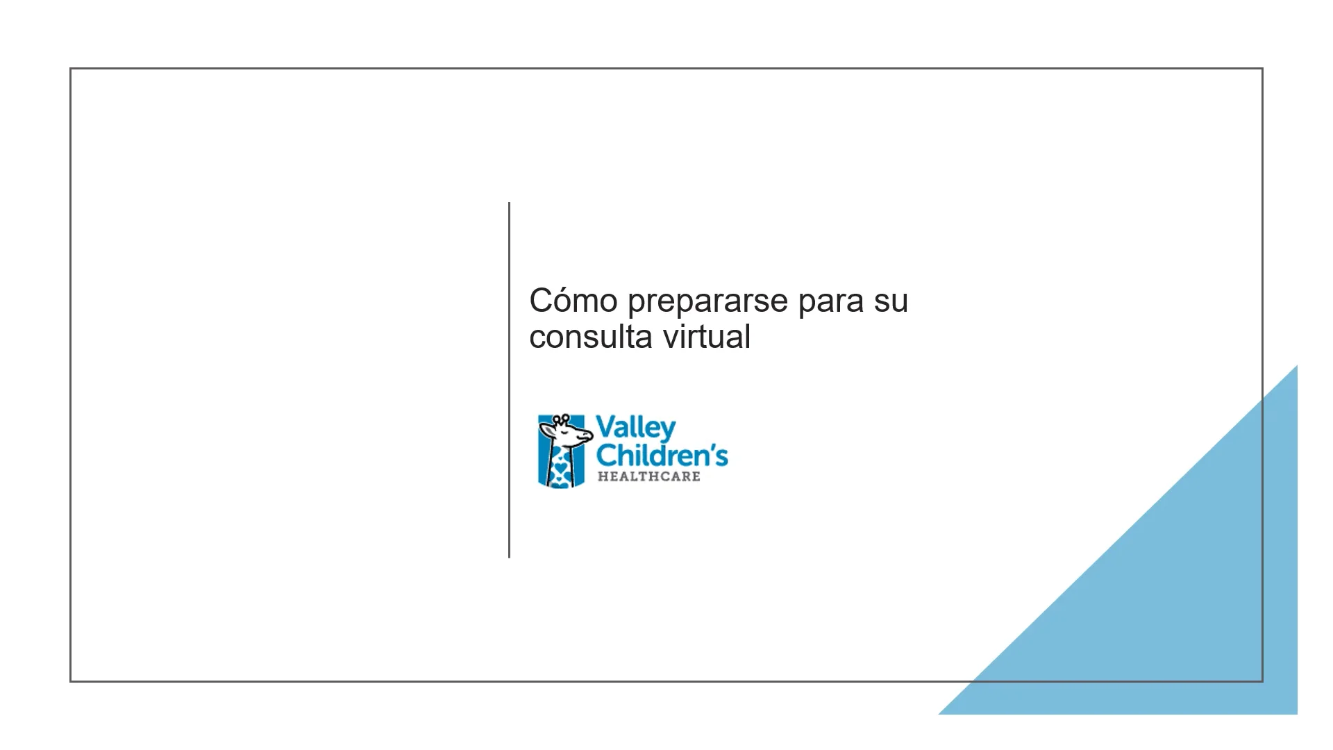 MyChart Patient Training Video - Spanish on Vimeo