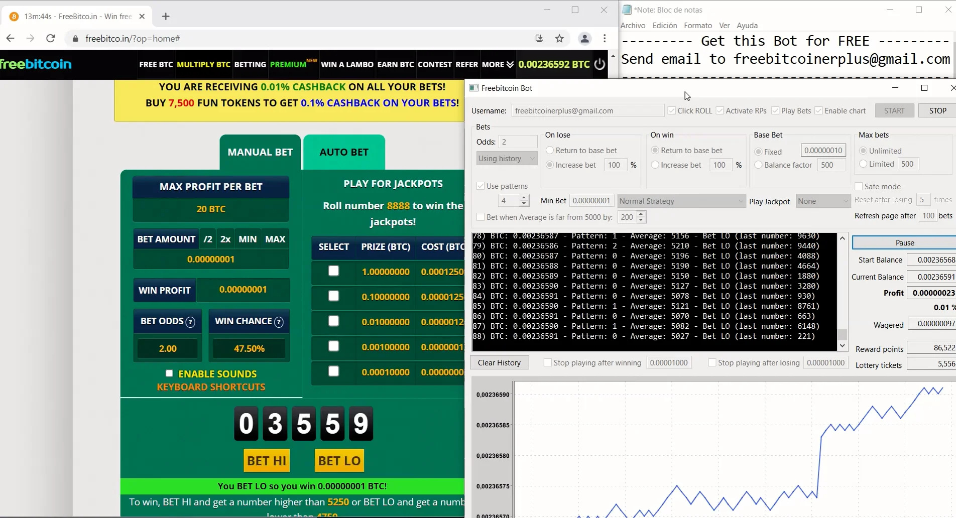 Best Freebitcoin Bot on Vimeo