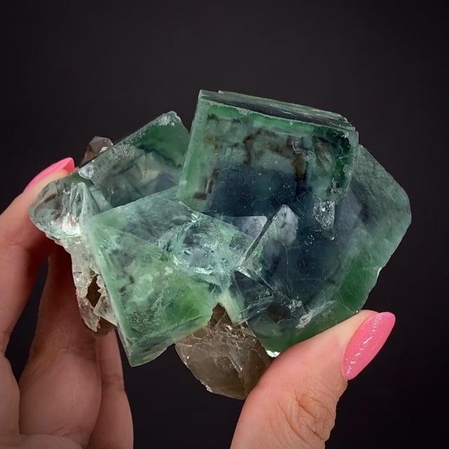 Fluorite with phantoms - SM23-96 - Yindu Ag-Pb-Zn deposit - China ...