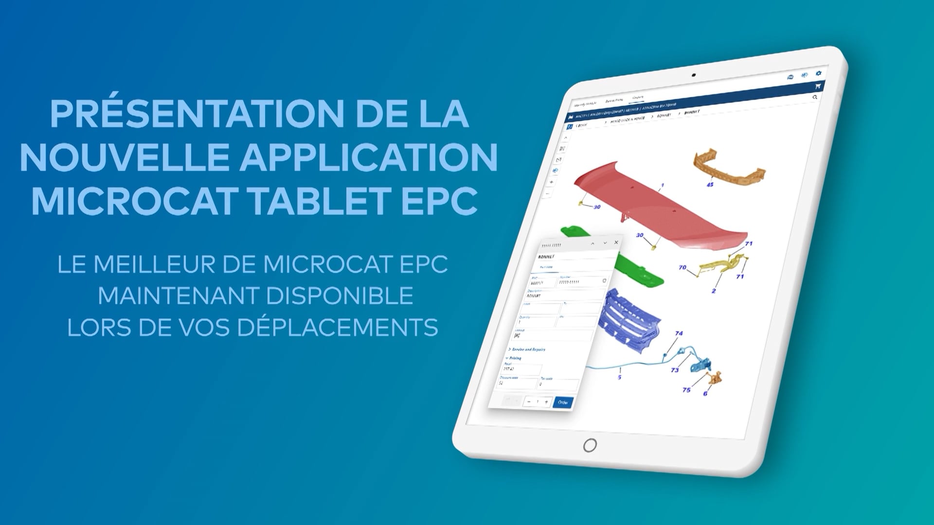 Microcat Tablet EPC – Teaser de la Vidéo – FR on Vimeo