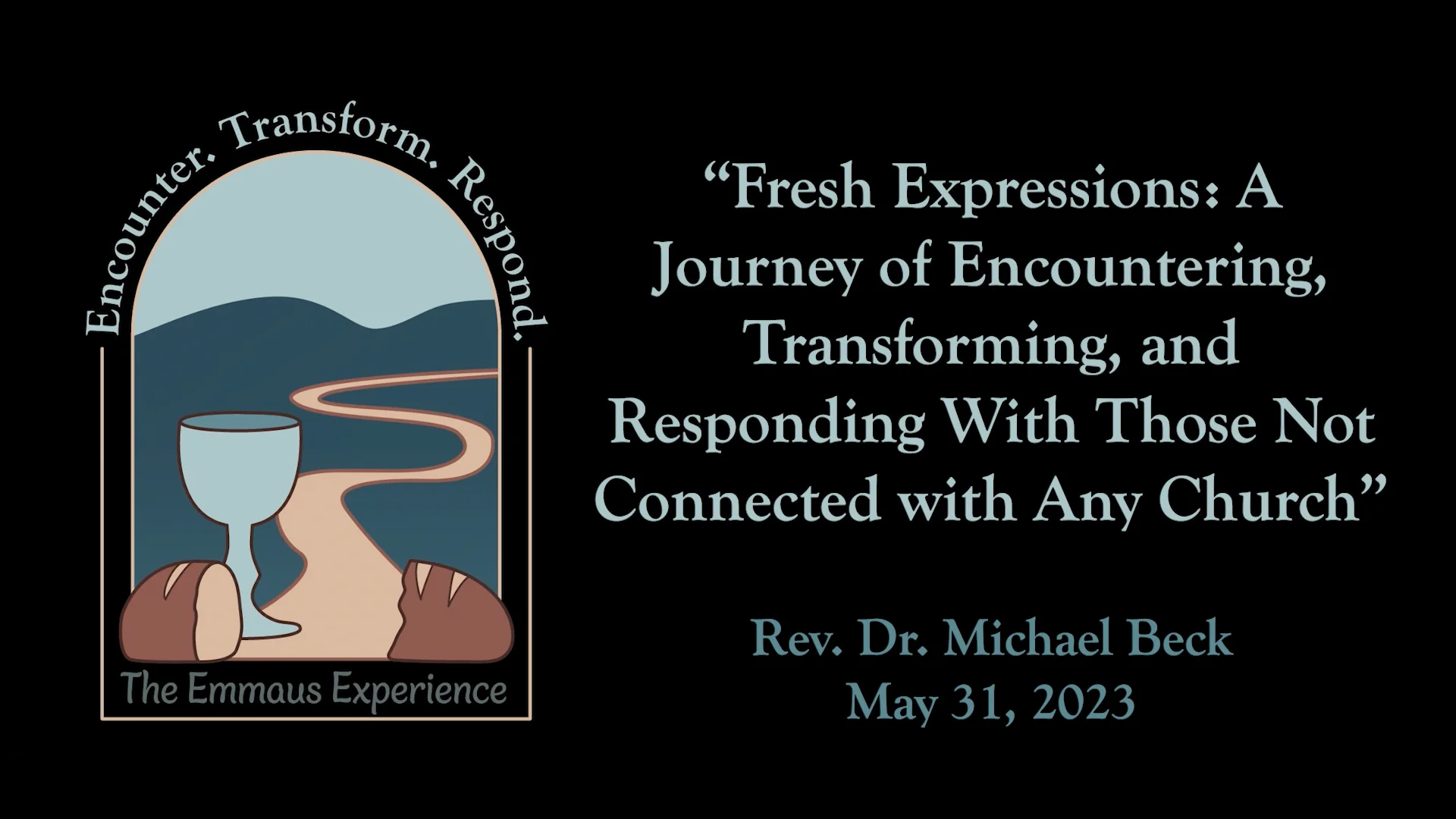 Rev. Dr. Michael Beck: Fresh Expressions