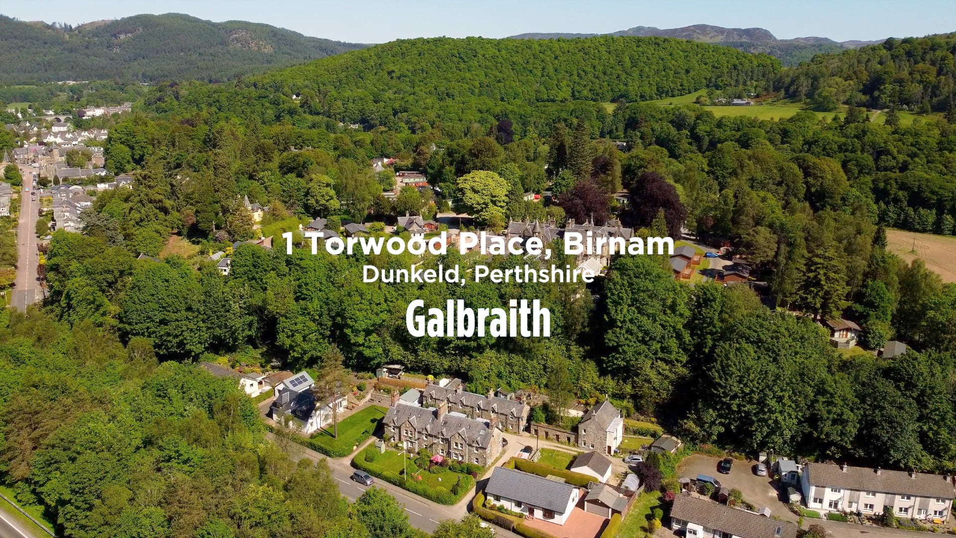 SCENEINVIDEO - 1 Torwood Place, Birnam, Dunkeld, Perth and Kinross, PH8 ...