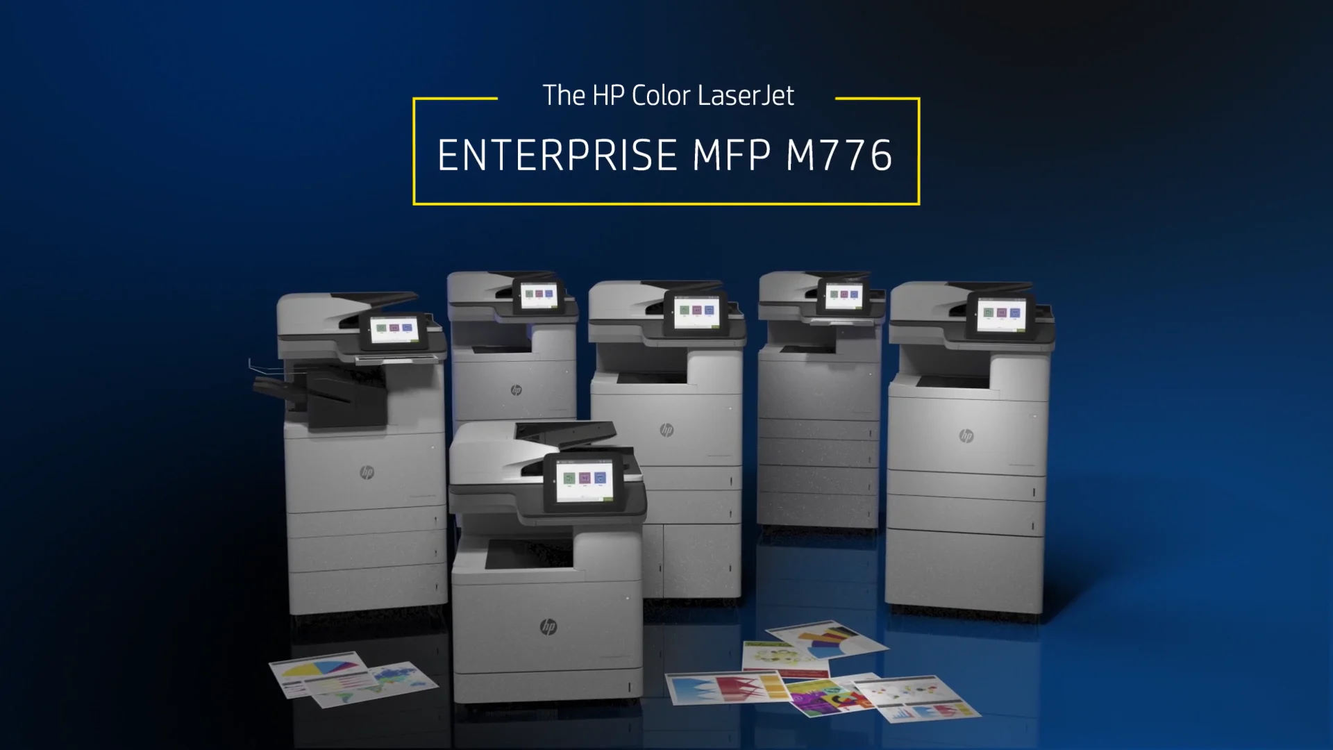 HP Color LaserJet Enterprise MFP M776 & Flow MFP M776