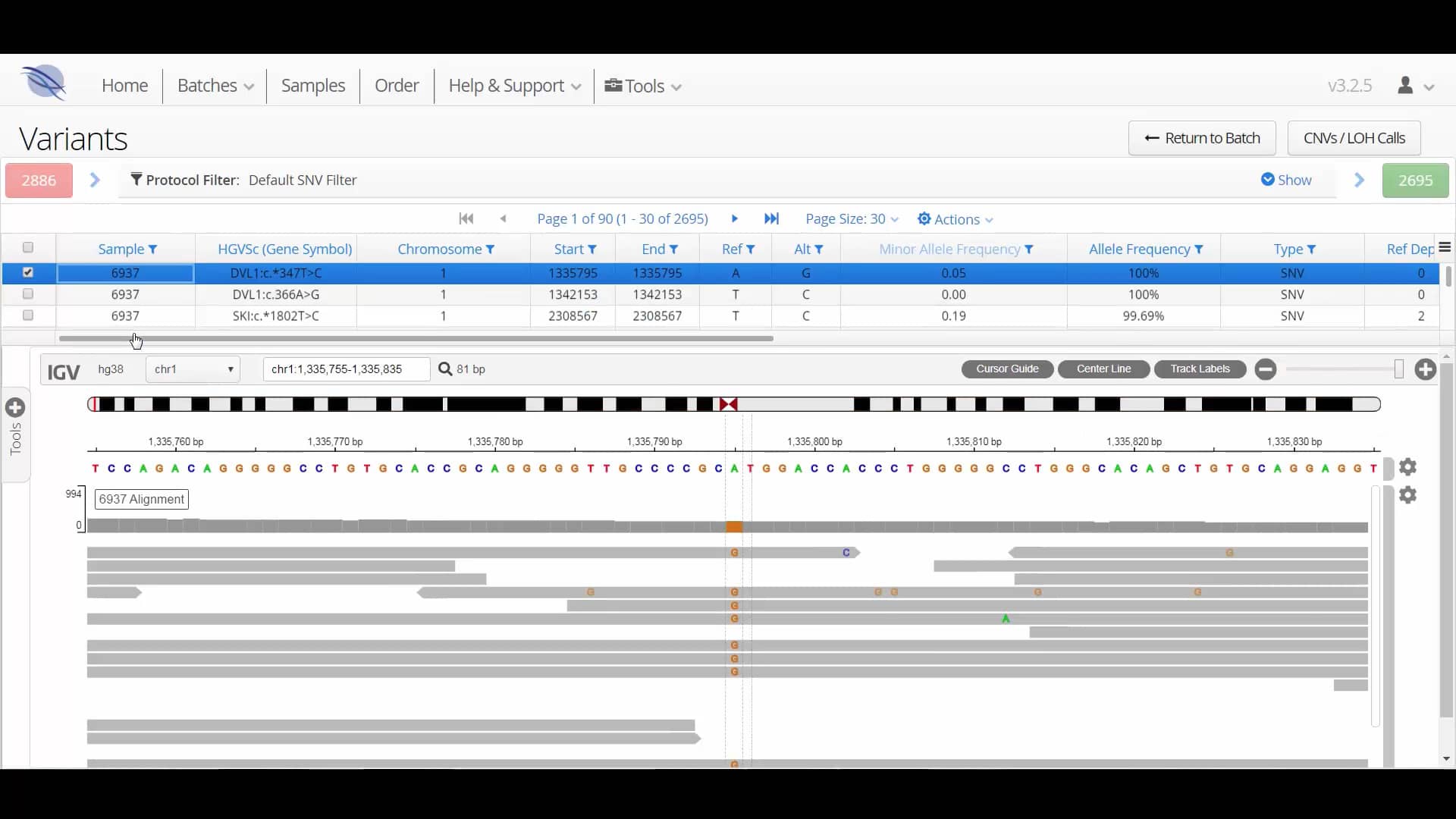 Introduction to Interpret NGS analysis software on Vimeo