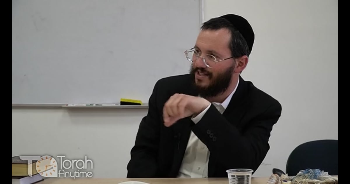 Special Event | Rav Yehoshua Yankelewitz: The Source of Techeiles