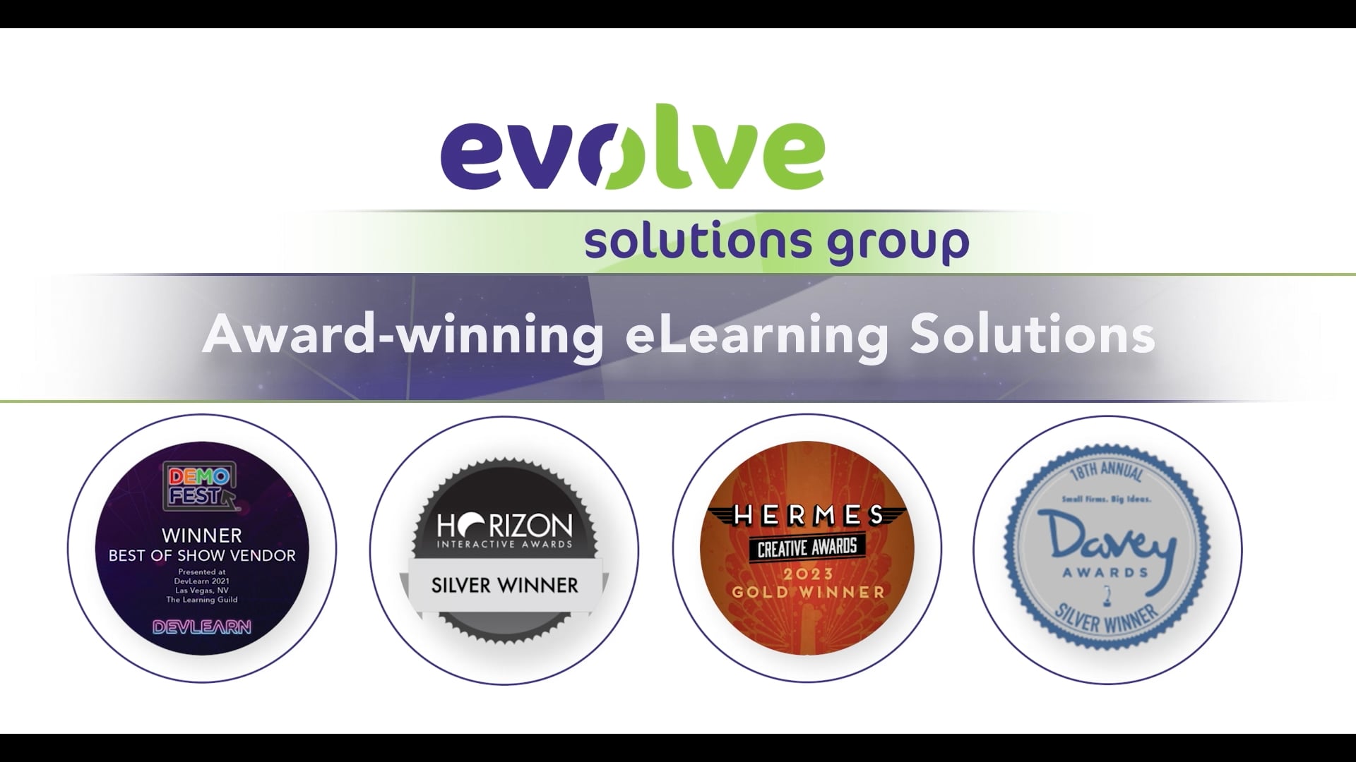 Evolve's Award-Winning eLearning Solutions on Vimeo