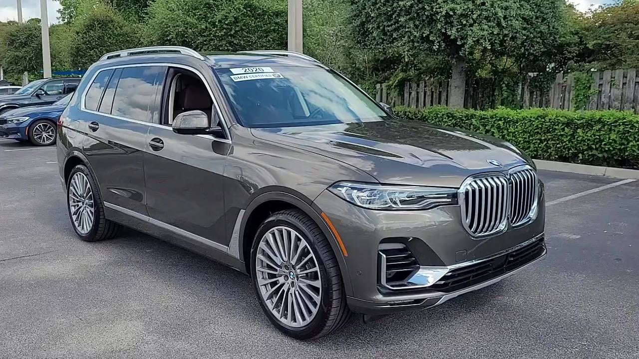 USED 2020 BMW X7 xDrive40i Sports Activity Vehicle at Coggin BMW (USED) #COB240084A on Vimeo