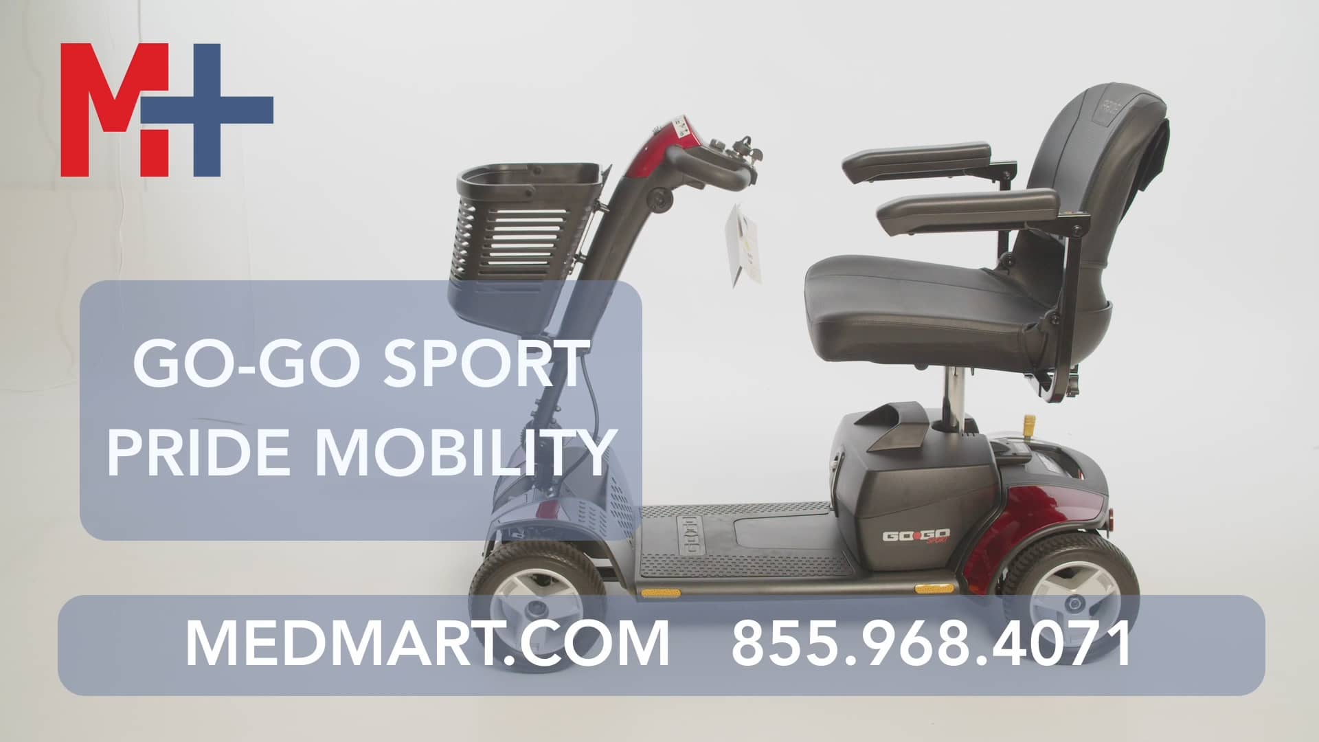 Pride Go-Go Elite Traveller® 4-Wheel Scooter on Vimeo