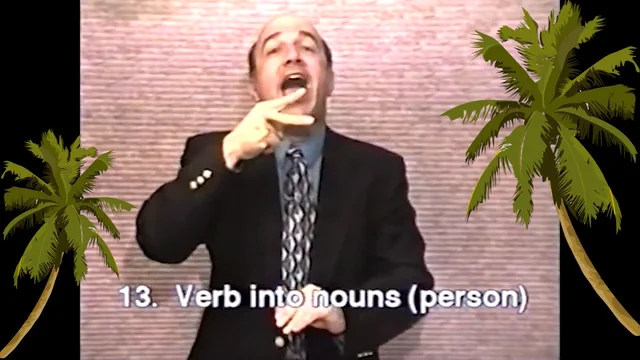 ASL Principles Verbs into Nouns n Absent Referents 09 on Vimeo