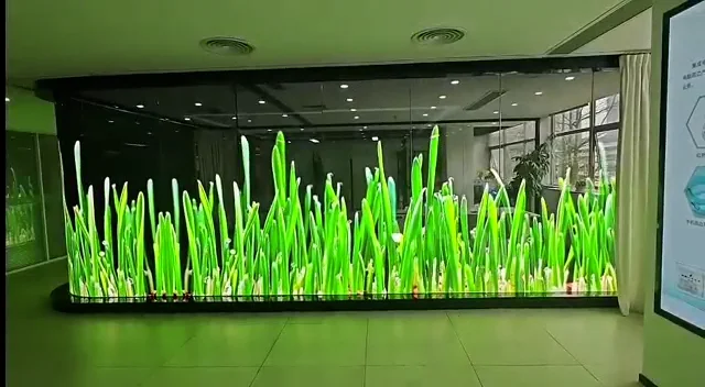 Holographic LED Screen, as it should be ,Super Clear and bright ...
