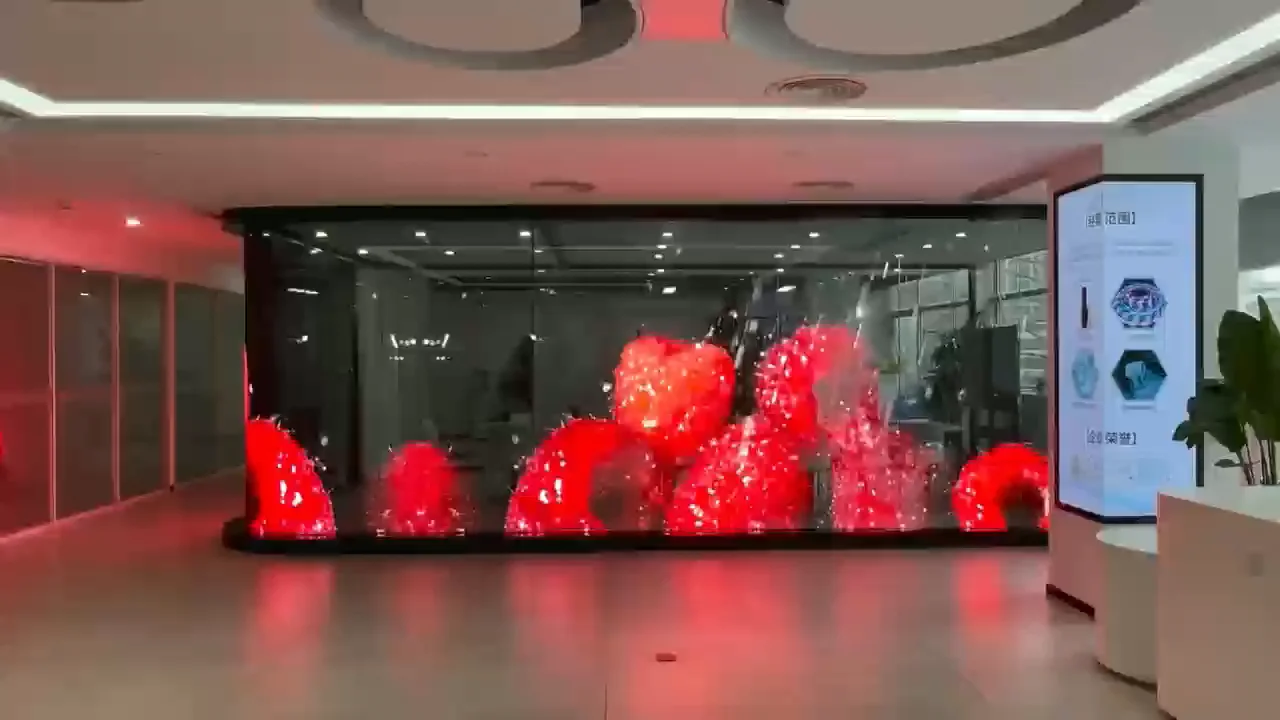 Holographic LED Screen, as it should be ,Super Clear and bright ...