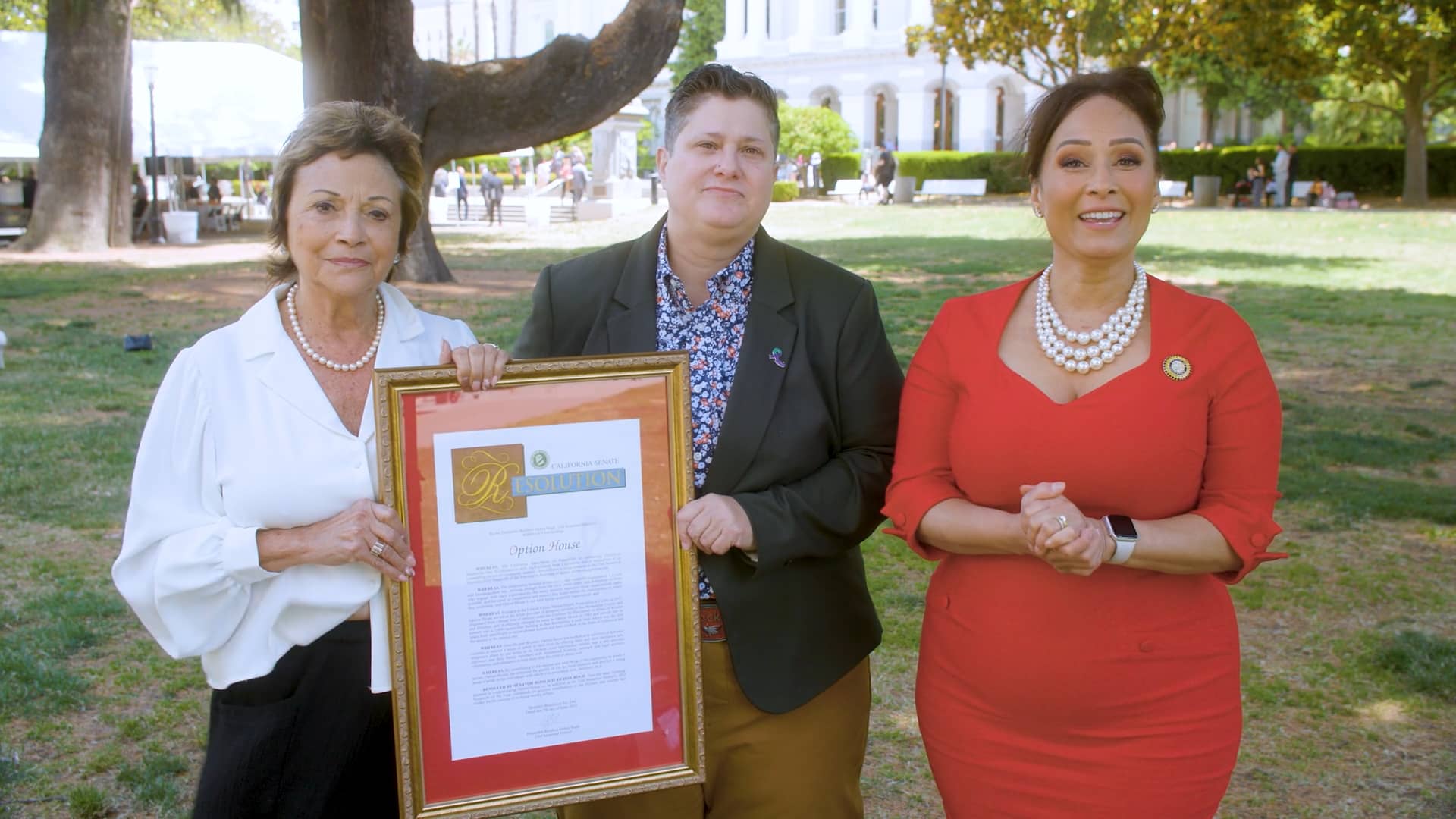 Senator Ochoa Bogh honors her Nonprofit of the Year on Vimeo
