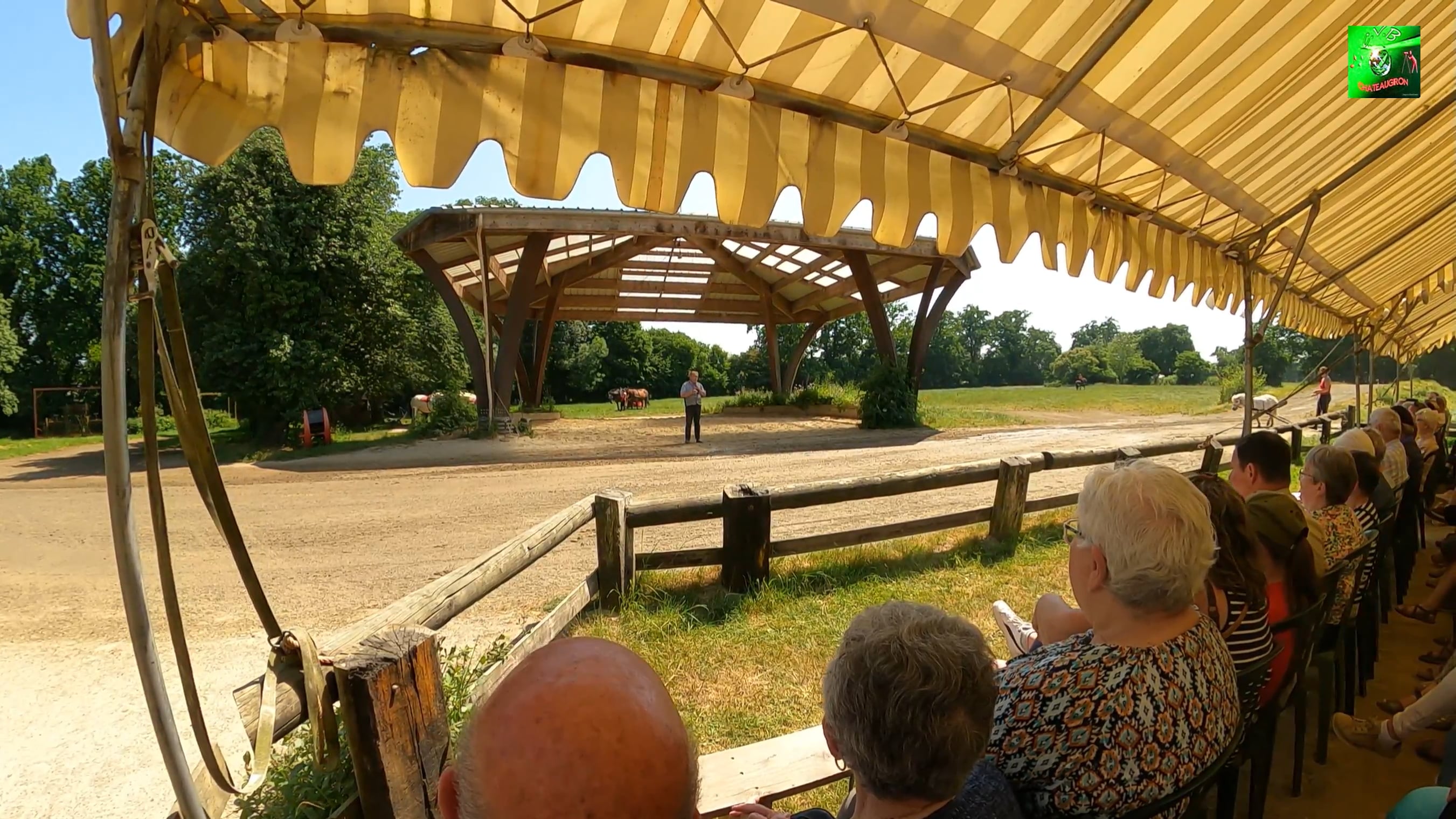 Spectacle chevaux à la Michaudière juin 2023 on Vimeo