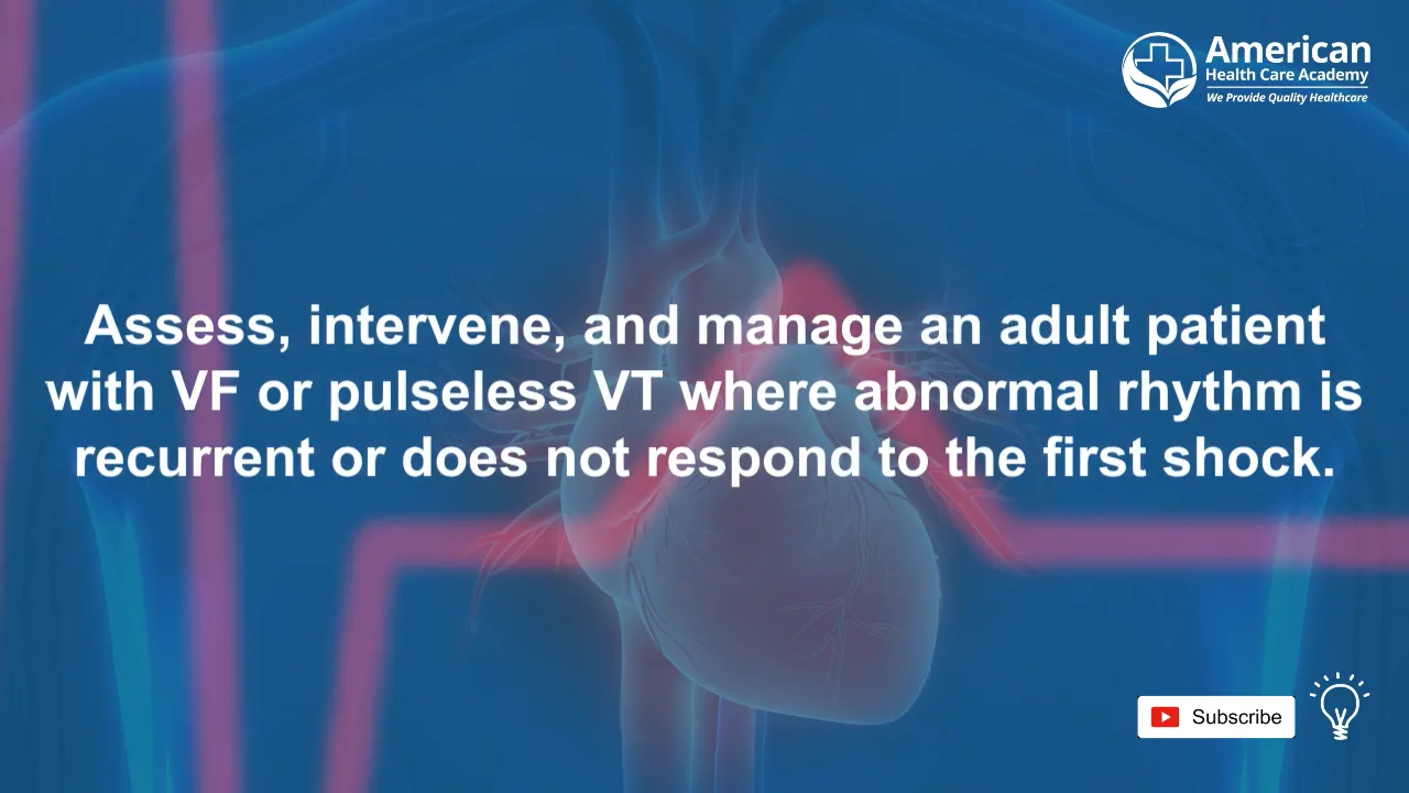 Chapter 8 Ventricular Fibrillation (VF) & Pulseless Ventricular ...