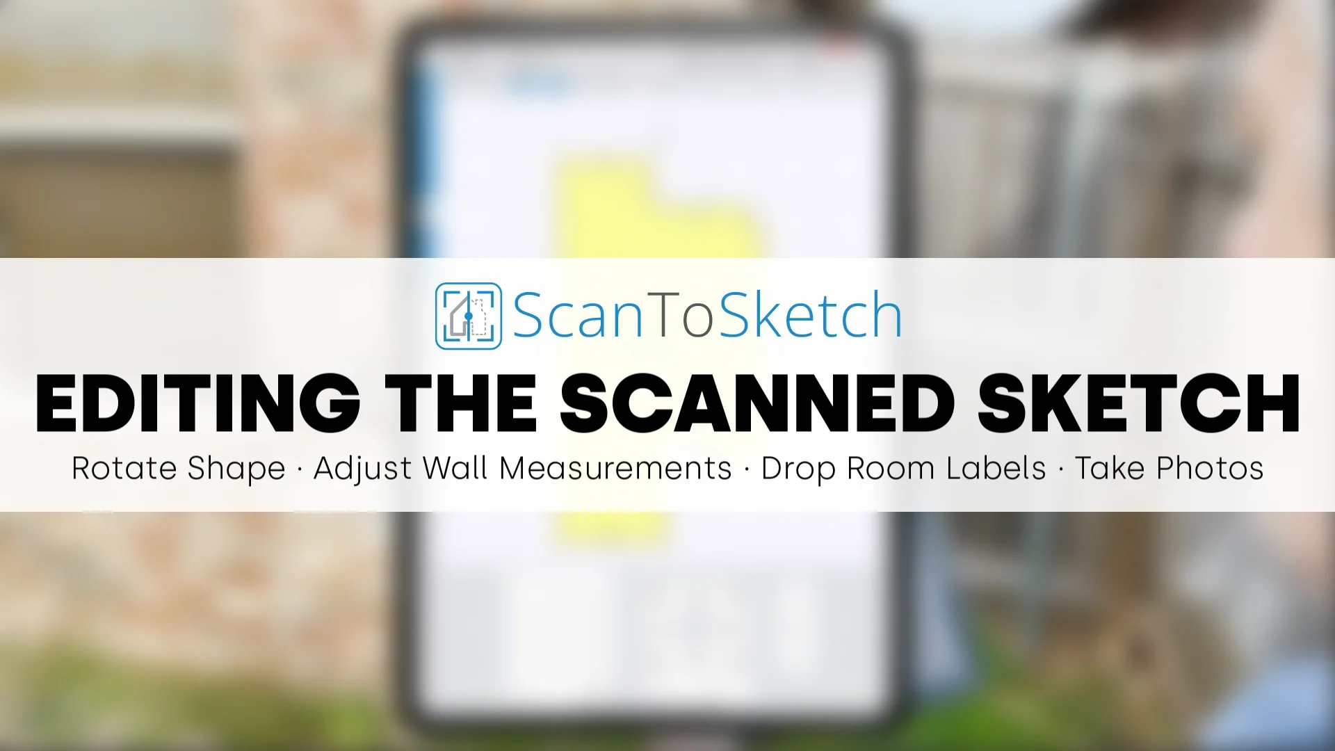 ScanToSketch - Editing the scanned sketch