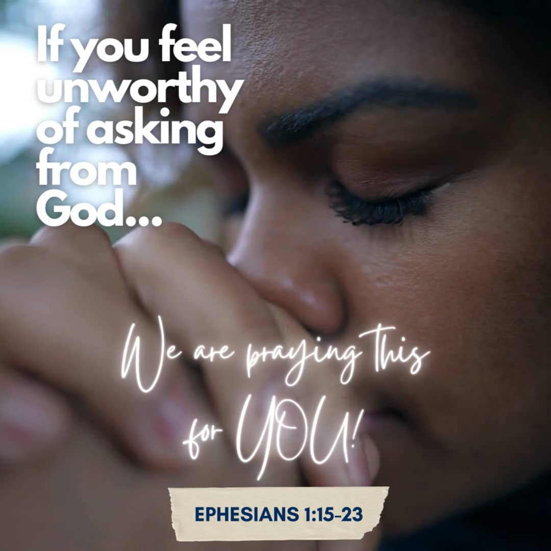 Reach Out STAFF WEEKLY SCRIPTURE Ephesians 1 15-23 on Vimeo