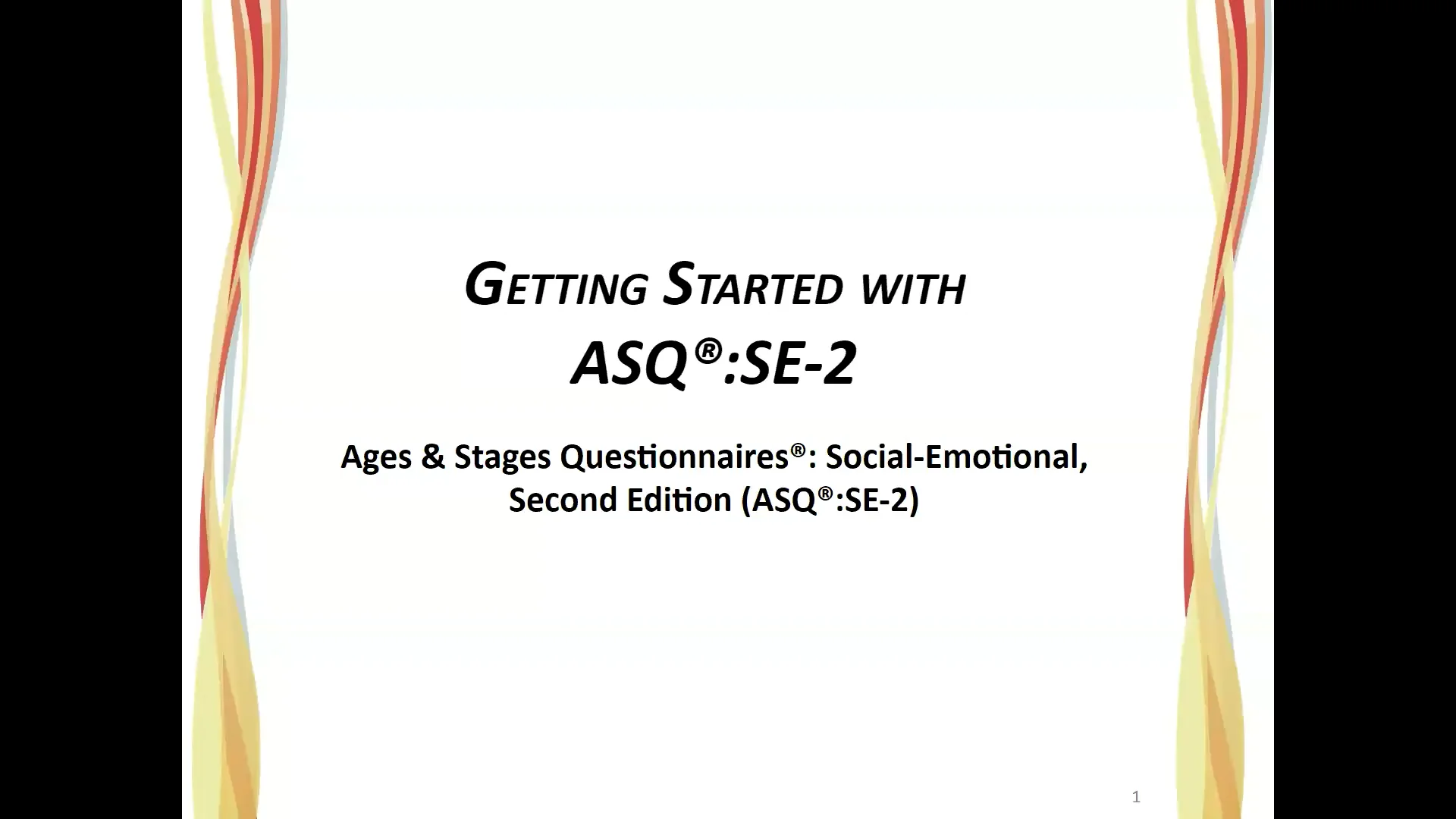 Getting Started with ASQ SE-2: Ages and Stages Questionnaires Social ...