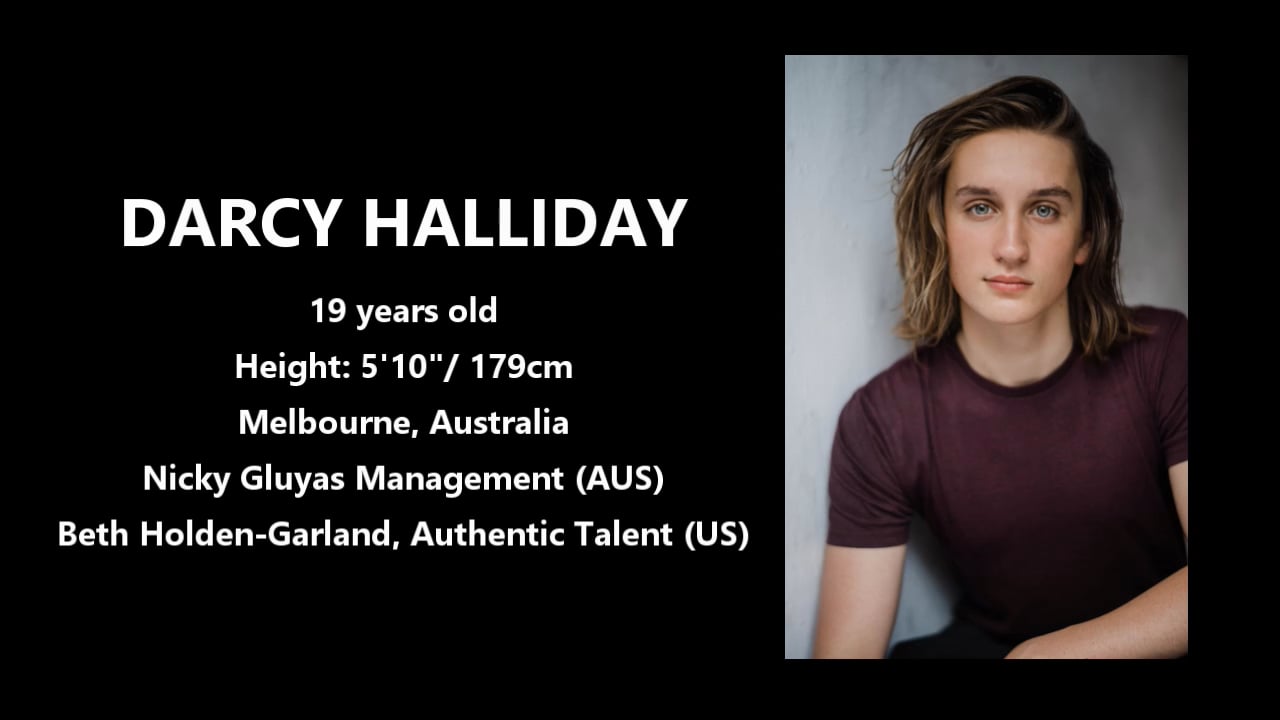 Darcy Halliday - Showreel (2023) on Vimeo