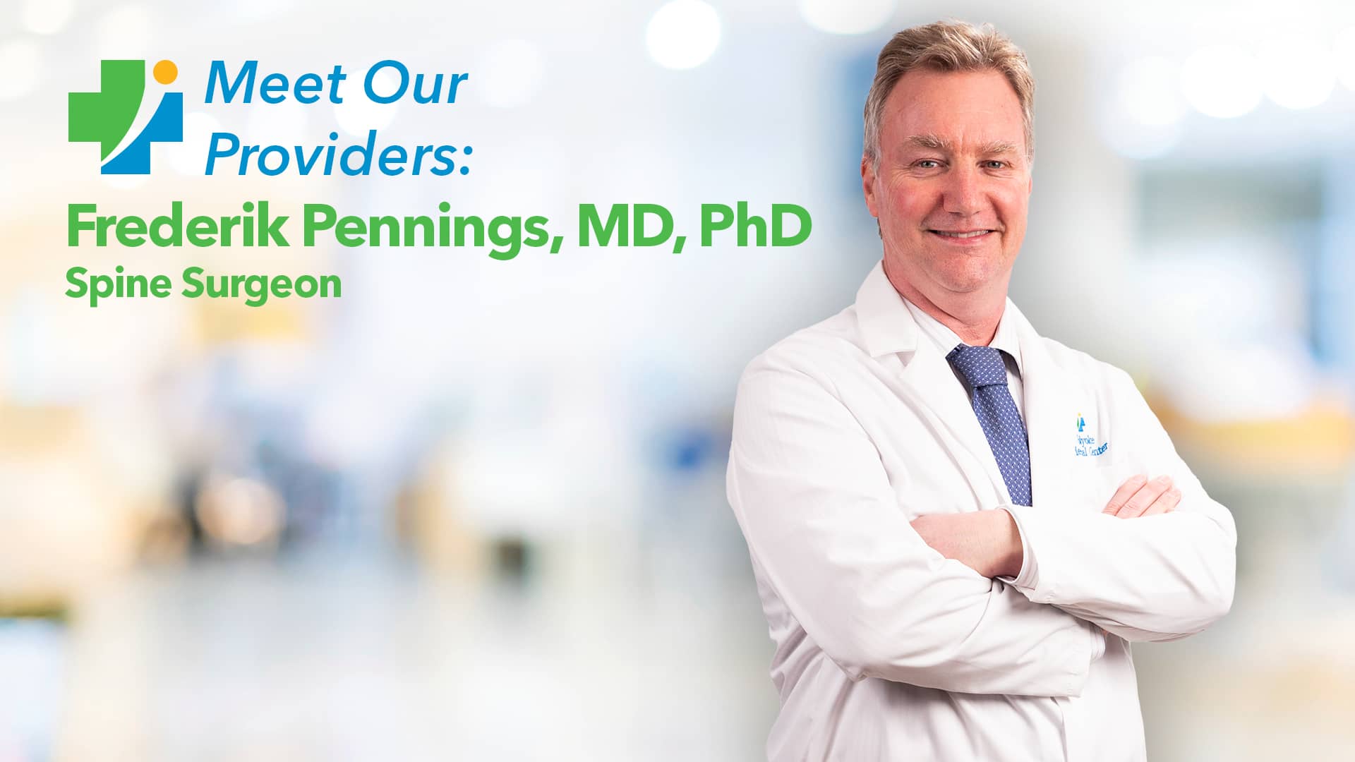 Meet Our Providers: Frederik Pennings, MD, PhD on Vimeo
